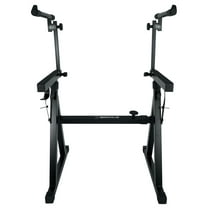 Rockville Z45W Z-Style 2-Tier Keyboard Stand+Wheels+Bag+Adjustable Height+Width - Walmart.com