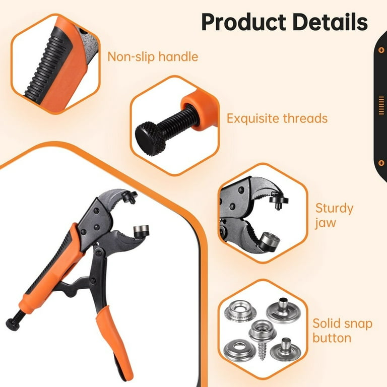 Punch And Setter Tool Heavy Duty – Includes Punch, Adjustable Setter ...