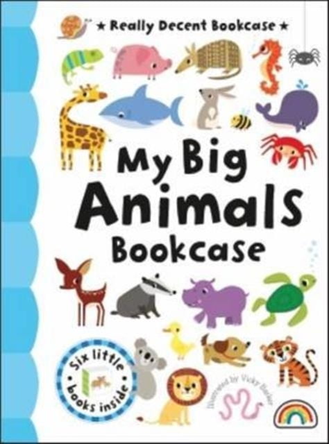 My Big Animals Bookcase (Really Decent Bookcase) (Board book) - Walmart.com