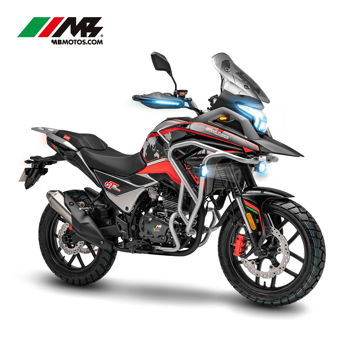 Motocicleta Adventure MB GT Performance 300cc Negro/Rojo 2024 | Bodega ...