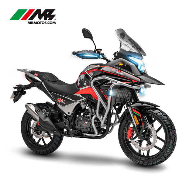 Motocicleta Adventure MB Gran Turismo Performance 300cc Negro/Rojo 2025 ...