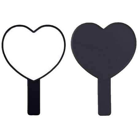 Heart-Shaped Travel Handheld Mirror, Cosmetic Hand Mirror | Walmart Canada