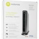 MOTOROLA MG7315 (8x4) Cable Modem + N450 WiFi Router Combo, DOCSIS 3.0 ...