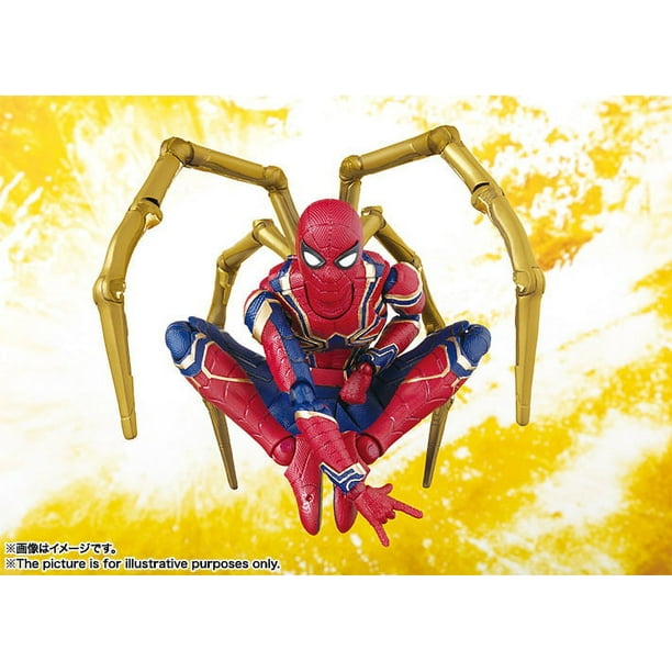 Sansan Li Marvel Avengers Infinity War Shf Iron Spiderman Pvc Figure Statue Spider Man Action Figure Collectible Model Toy 15cm Other