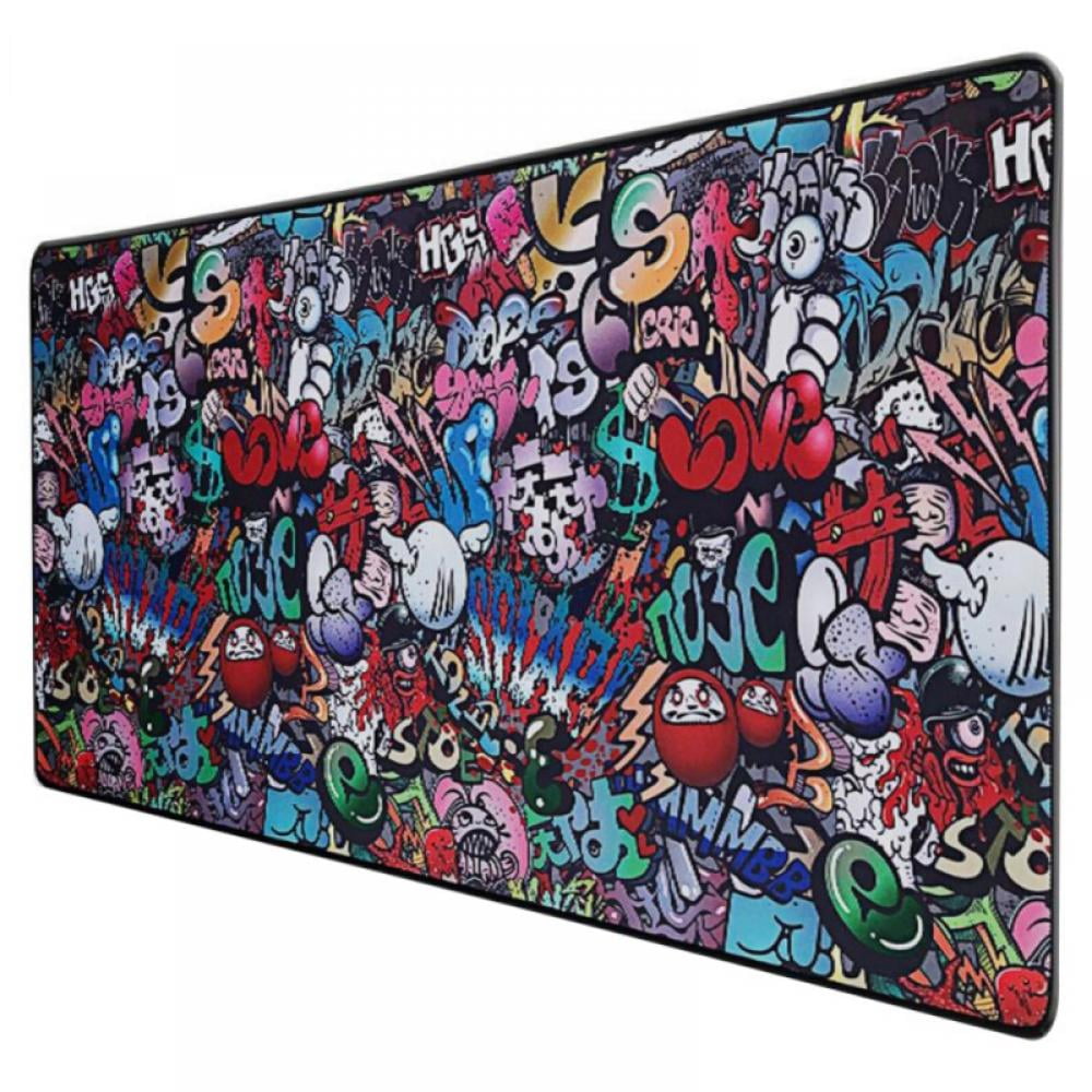 TINKER New Extended Gaming Mouse Pad Large Size Desk Keyboard Mat ...