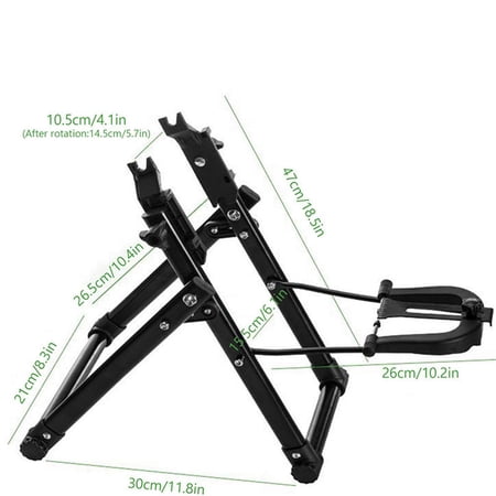 Stainless Steel Bike Free Standing Floor Rack Bicycle Folding ...