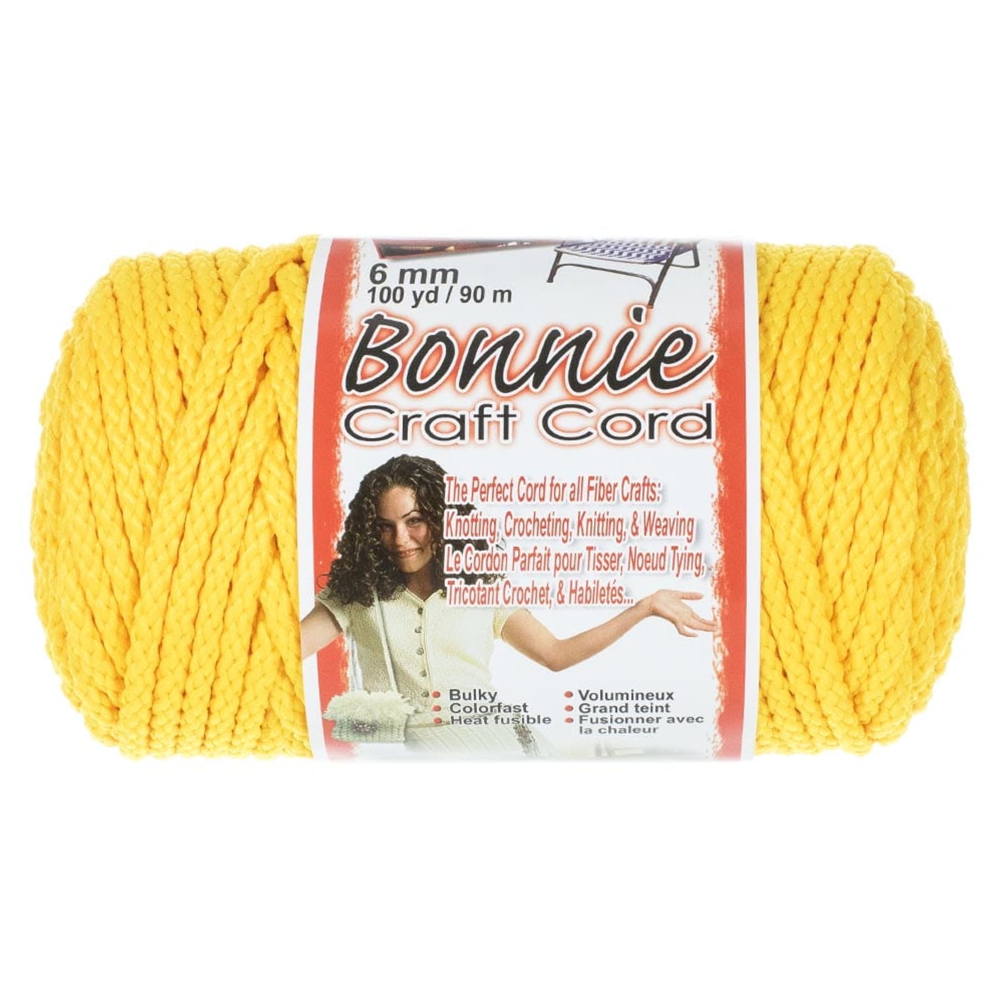 Bonnie 6mm Crafting Cord - Great for Macrame and Other Crafts - 100 ...