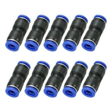 40 Pieces Straight Push Connectors, Push To Connect Fittings Quick ...