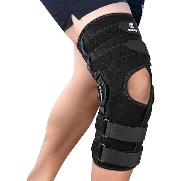 Click here for Wonima8 16inch Tall Hinged Knee Brace With Side St... prices