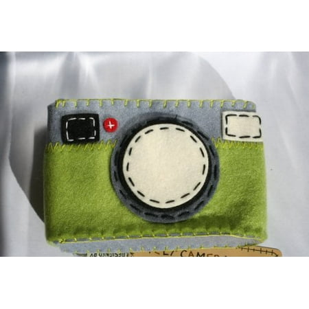 Retro Style Felt Camera Case Green | Walmart Canada