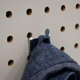 Metal Hanging Pegboard Utility Notch Hooks - Slatwall & Peg Wall ...
