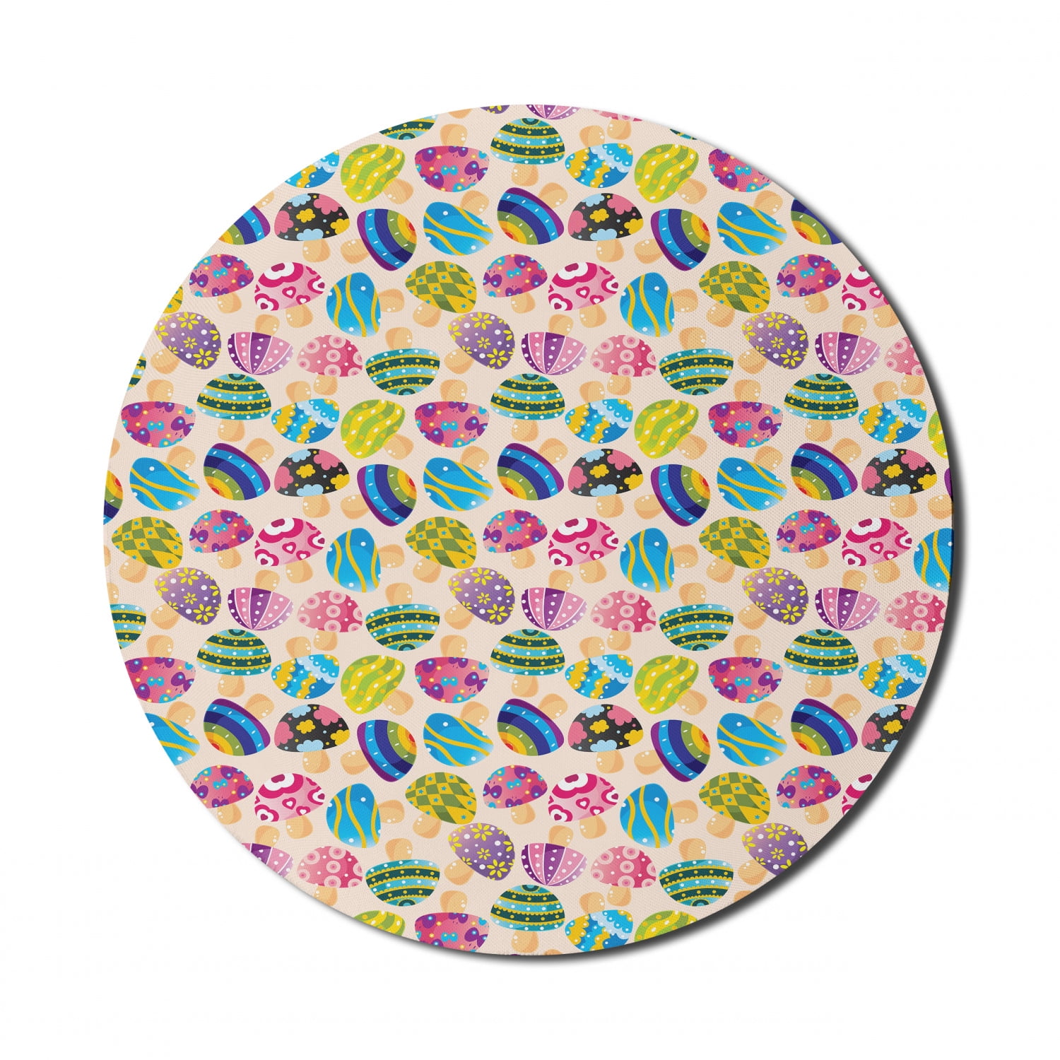 Mushroom Mouse Pad for Computers, Colorful Mushroom Vibrant Display ...