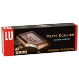 Lu Petit Ecolier European Milk Chocolate Biscuit Cookies, 5.3 oz ...