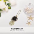 Car Mirror Hanging Accessories, Angel Wings Charm Engraving Picture ...