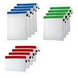 Mdesiwst Reusable Mesh Produce Bags, See Through Food Safe Mesh Bags ...