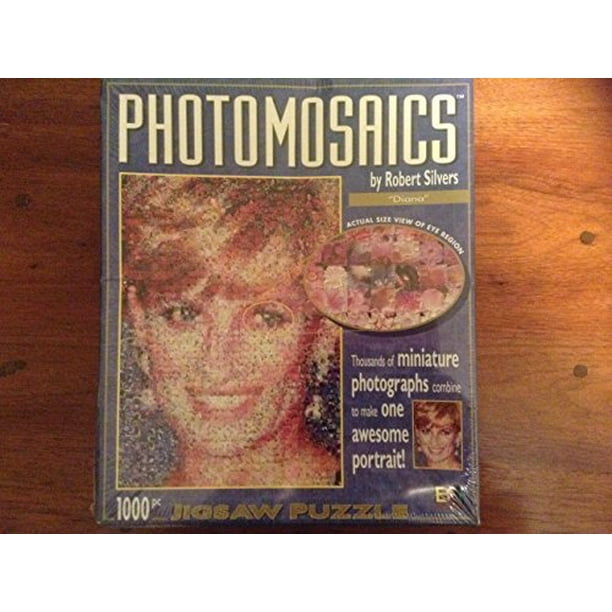 Rompecabezas de fotomosaicos: Diana Princess Diana Photomosaic Jigsaw ...