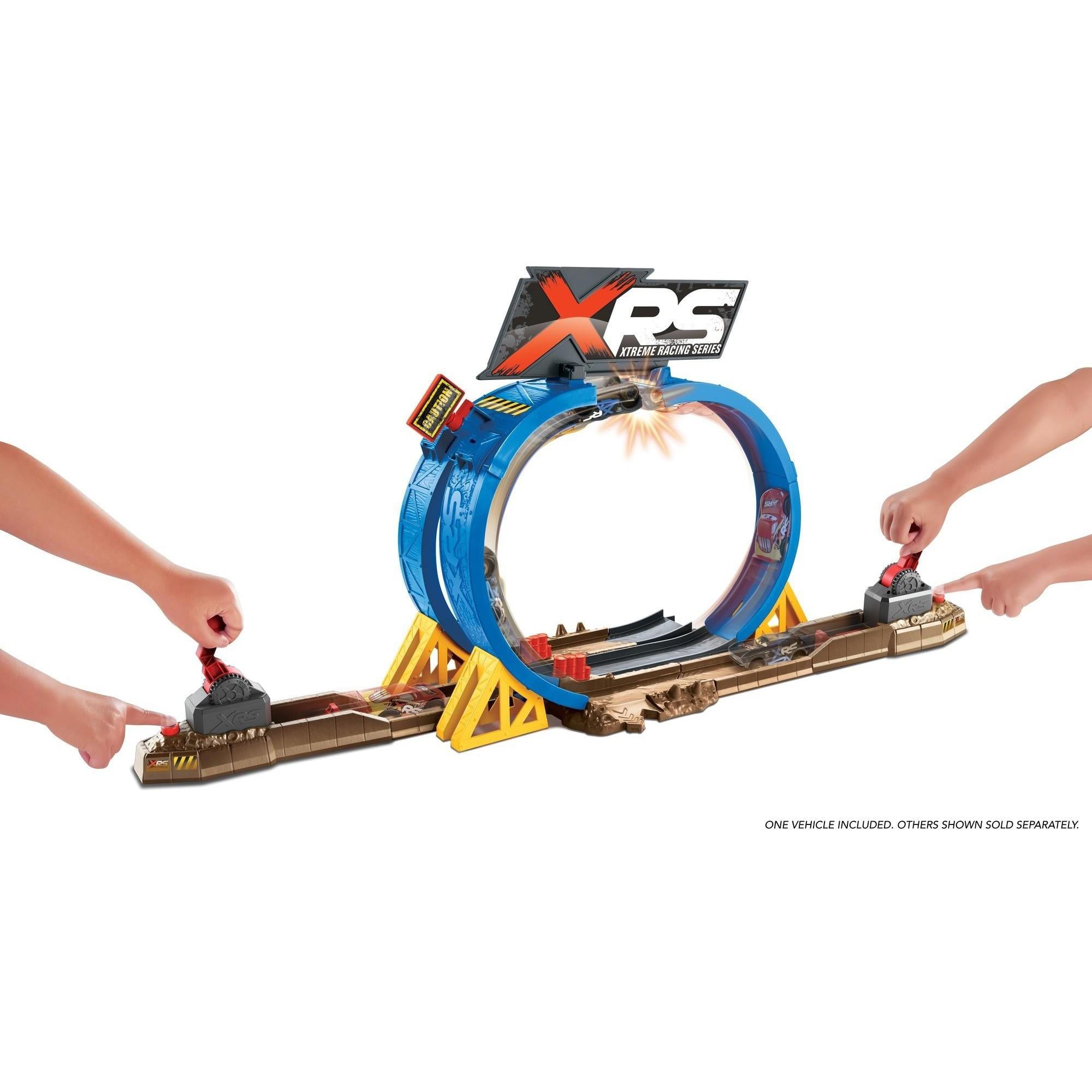 Disney/Pixar Cars XRS Mud Racing Crash Challenge Playset - Walmart.com