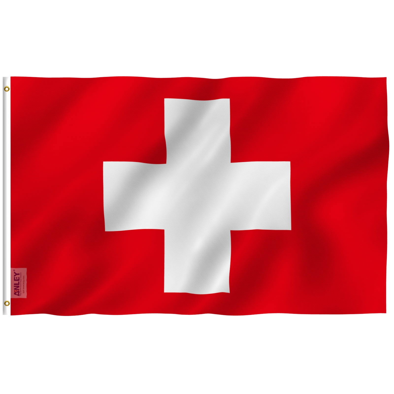 Click here for Anley Fly Breeze 3x5 Foot Switzerland Flag - Swiss... prices