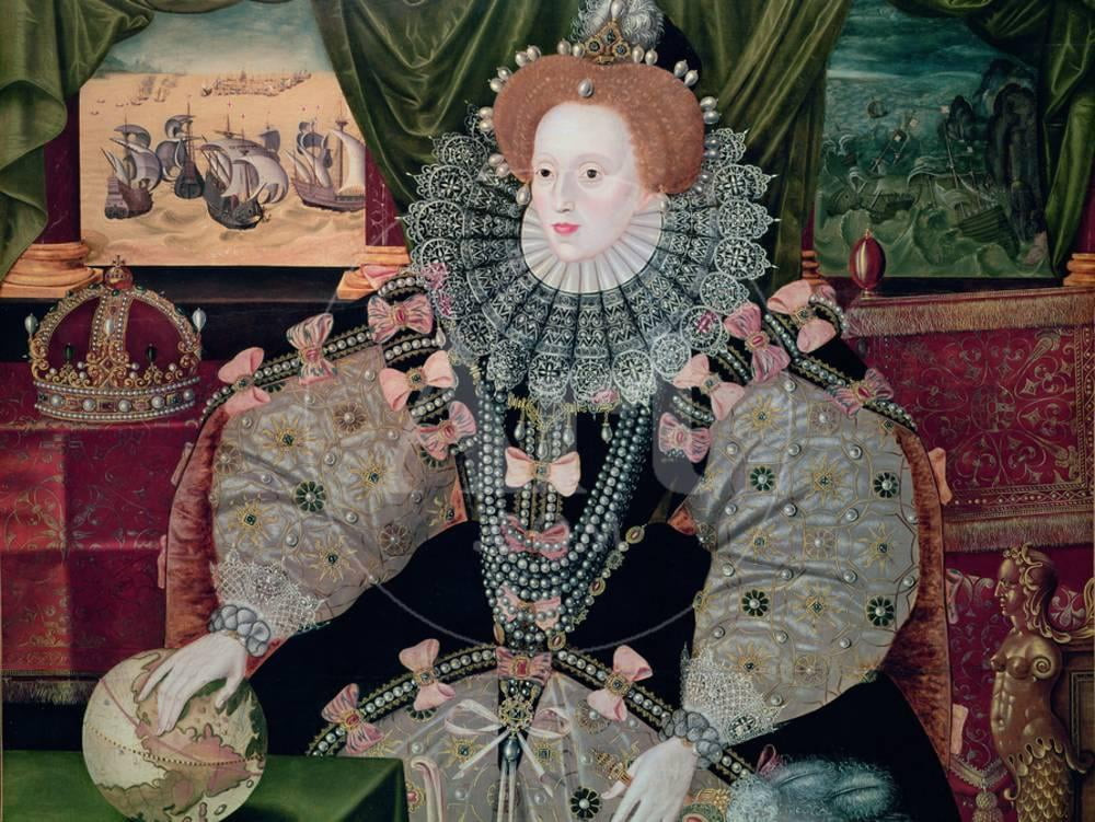 Elizabeth I, Armada Portrait, circa 1588, Figurative Unframed Giclee ...
