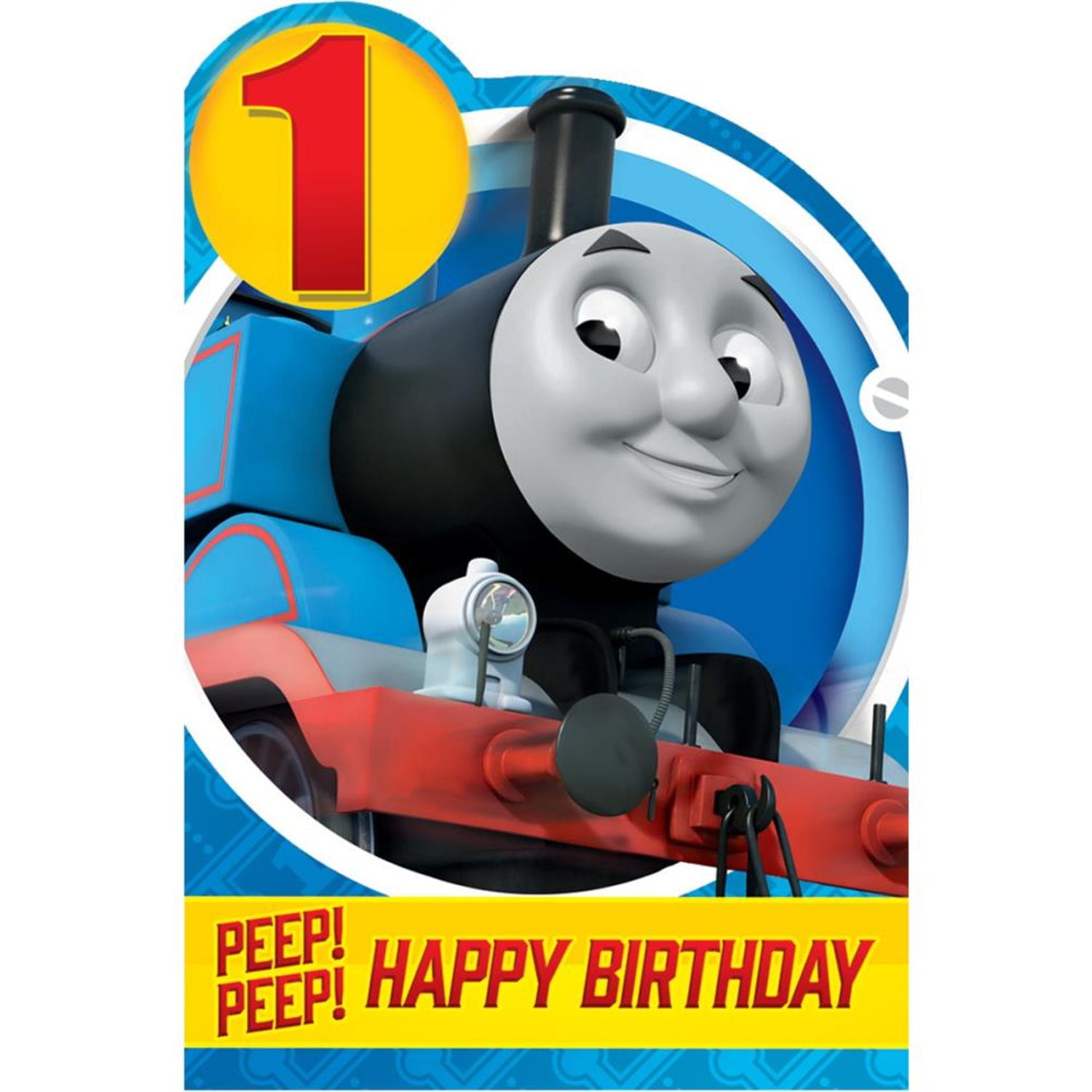 Click here for Thomas & Friends Peep Peep 1st Birthday Greetings... prices
