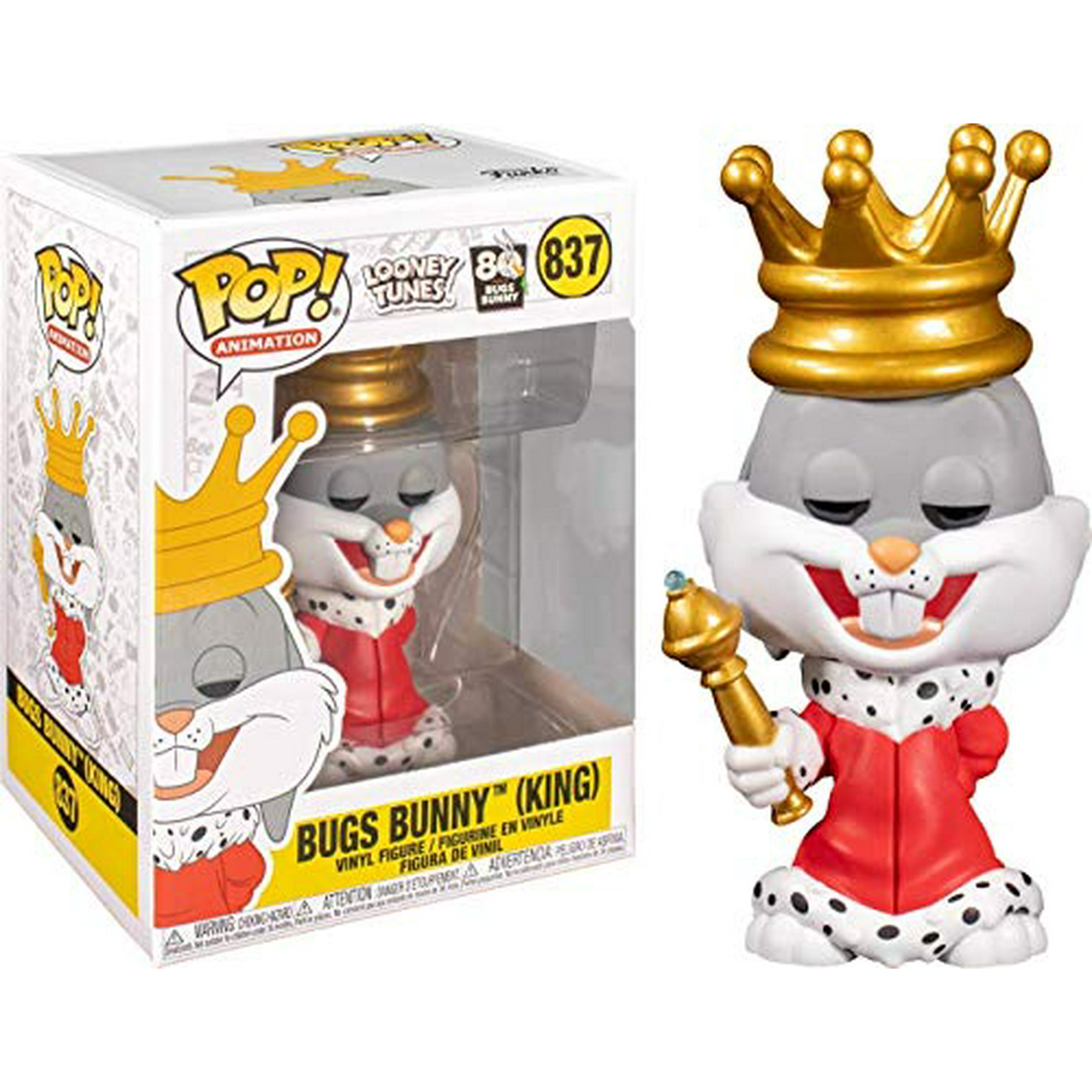Click here for Funko Pop! Animation: Bugs 80th - King Bugs  Multi... prices