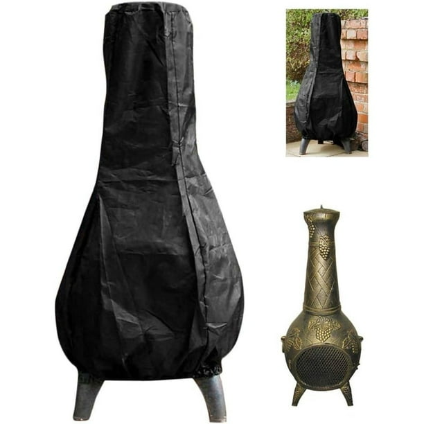 Chimenea impermeable TANGJMXG para exteriores 28D x 48H | Walmart en línea