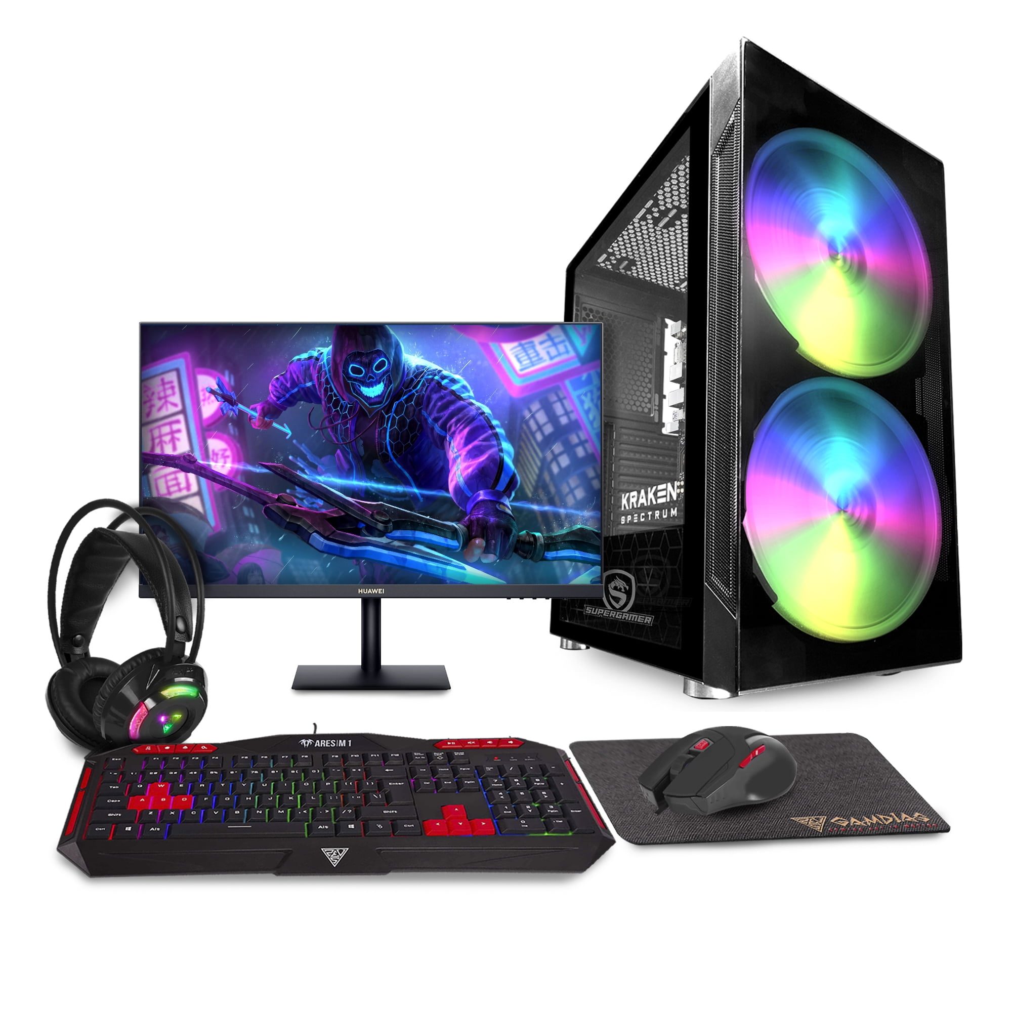 PC GAMER N/A RYZEN 5 5600G 3.90GHZ B550 RAM 16GB M.2 500GB HDD 1TB 550W ...