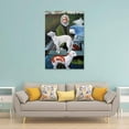RUIZE Goodfellas Poster Old Man And Dogs Posters for Bedroom Aesthetic ...