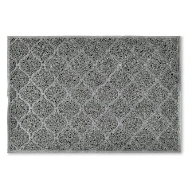 Vibrant Life Large Trapper Litter Mat, 35" x 23", Gray - Walmart.com