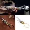 Brass Bugs Keychain Unique Bugs Design Lightweight Sturdy Key Rings ...
