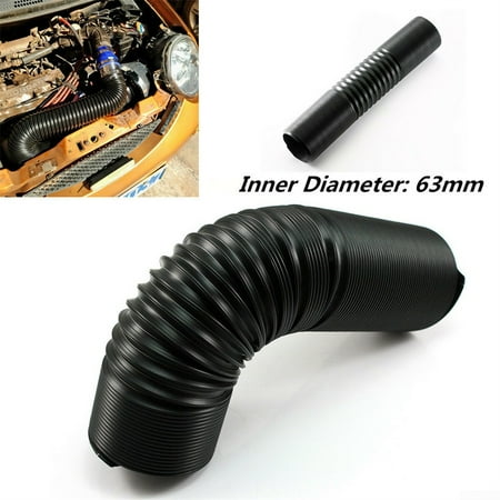 63mm Cooling Extendable Cold Air Intake Flexible Hose Pipe Car Intake ...