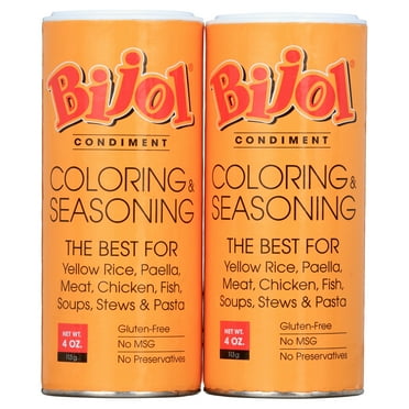 Bijol Fiesta Latino Coloring & Seasoning Condiment 2 Oz for Authentic Latin Cuisine - Walmart.com