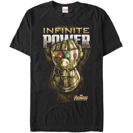 Mens Marvel Avengers: Avengers: Infinity War Infinite Power Glove T ...