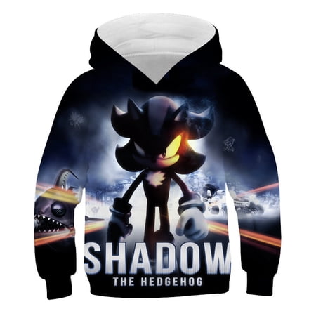 Sonic the Hedgehog 3D Printed Hooded Zipper Jacket - Walmart.ca
