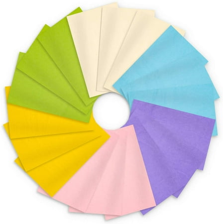 Spring Tissue Paper Summer Tissue Paper 120 Sheet Assorted Pastel ...