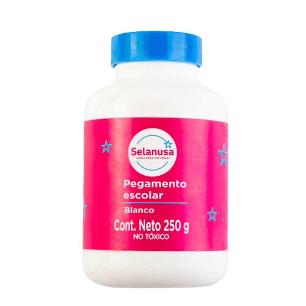 Pegamento Escolar Blanco Liquido 250 Gramos Selanusa | Bodega Aurrera ...