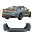Rear Bumper Cover Replacement for 2013-2018 Ford Fusion w/o Park Sensor ...