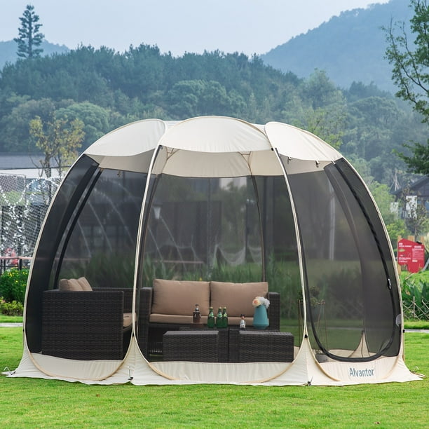 Screen House Room Camping 12x12 Beige Instant Canopy Walmart screen-house-room-camping-12x12-beige-instant-canopy-walmart