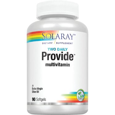 Solaray Provide Multi-Vita-Min Softgels, 180 Ct - Walmart.com