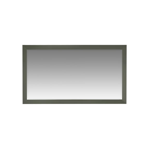 Legion Furniture WS2512-60-W-M 56 x 31.5 in. Wood & Glass White Mirror ...