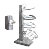 Wooden Stand Mixer Attachment Holder, Compatible with Kitchenaid Stand ...