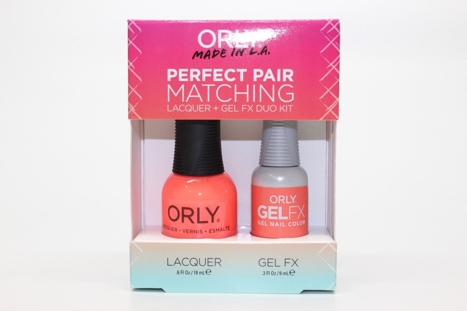 ORLY- Nail Lacquer Duo Kit-Summer Fling(Lacq + Gel) - Walmart.com