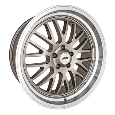 JEGS 681360 Resto-Rod Wheel Size: 18 x 8 Bolt Pattern: 5 x 5.00 Back ...