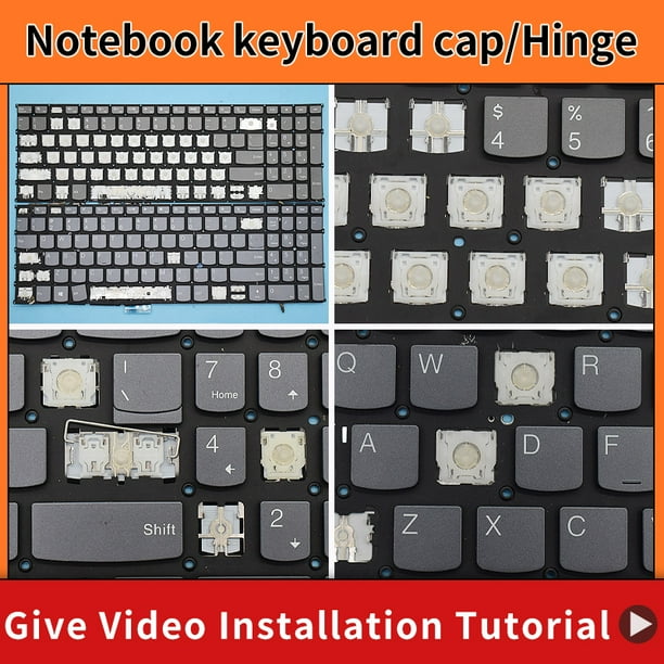 Replacement Keycap Key cap Hinge for Lenovo V15 G2-ALC V15 G2-ITL 15s ...