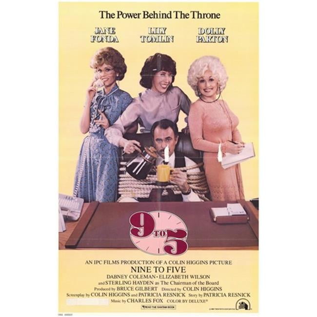Pop Culture Graphics 9 to 5 Movie Poster, 11 x 17 - Walmart.com