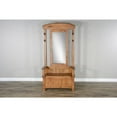 Sedona Farmhouse Entryway Coat Rack/Hall Tree by Sunny Designs, Rustic ...