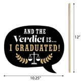 Big Dot of Happiness Funny Law School Grad - Future Lawyer Graduation ...