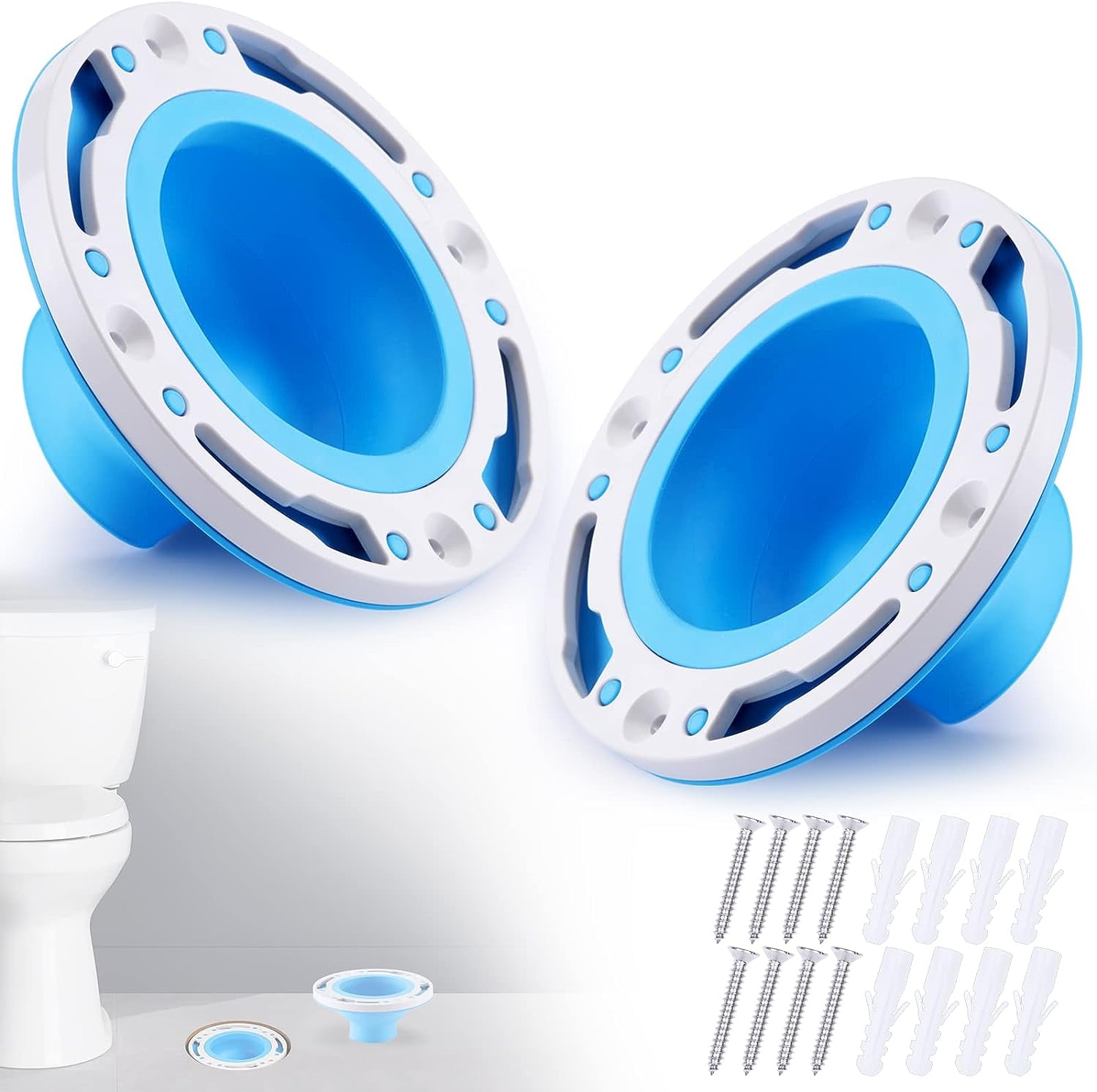 Kit de Réparation de Bride de Toilette 2 Pcs, Joint Parfait Ensemble de ...