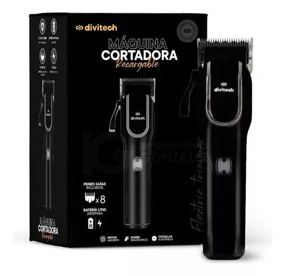 Máquina Corta Pelo Profesional Divitech® Inalámbrica Pr-0085 | Bodega Aurrera en línea