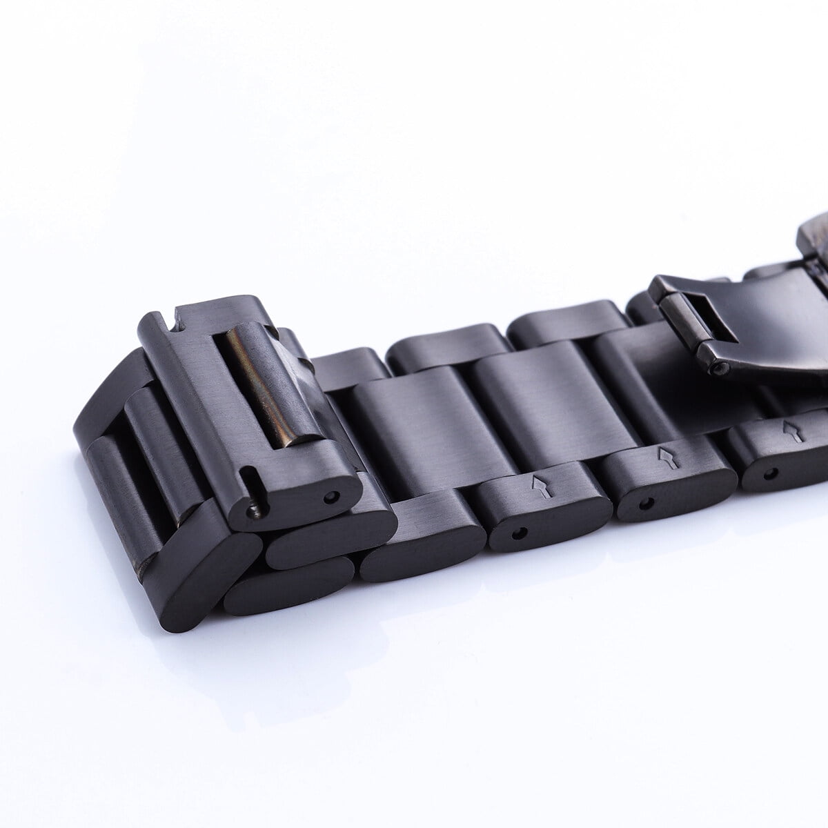 Click here for Niyangle 1set Metal Watch Straps For Men 24mm Widt... prices